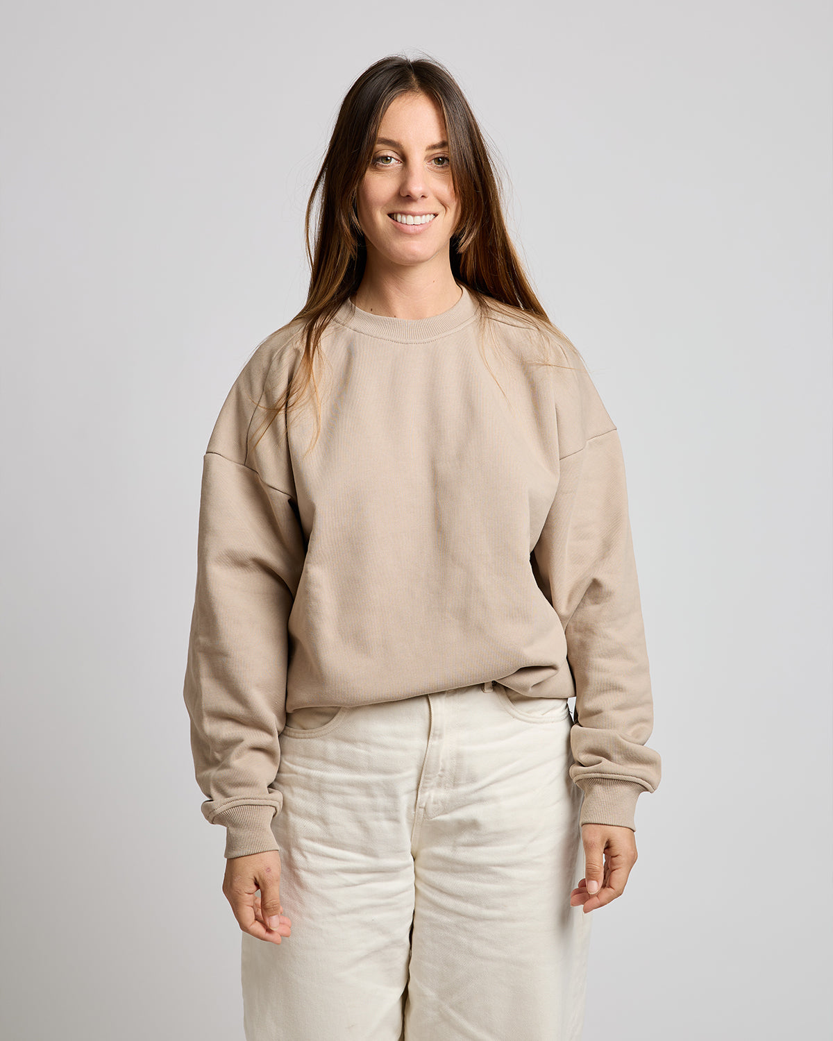 Behind The Pines Delta Crew Sand | Made in the Netherlands