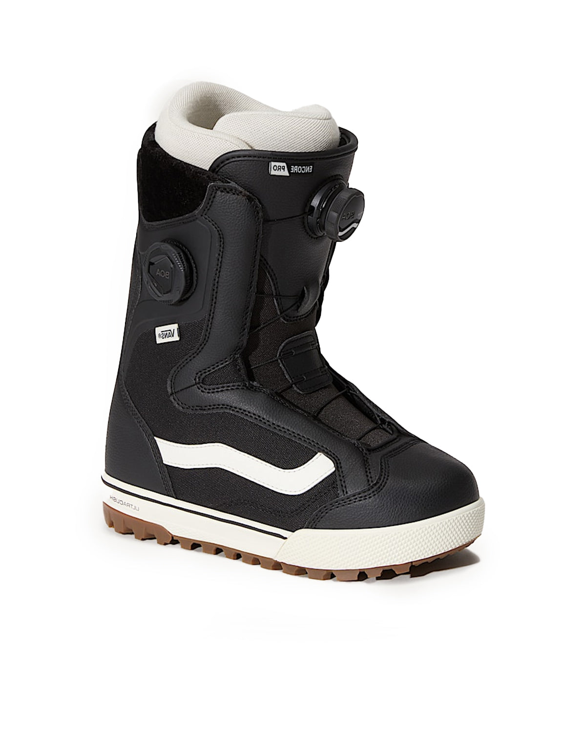 Vans Encore Pro Black/Marshmallow 2026 Snowboard Boots – Behind The Pines