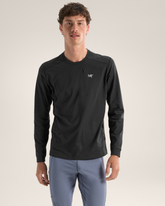 Arc'teryx Rho LT Crew Neck Men's Black | Behind The Pines