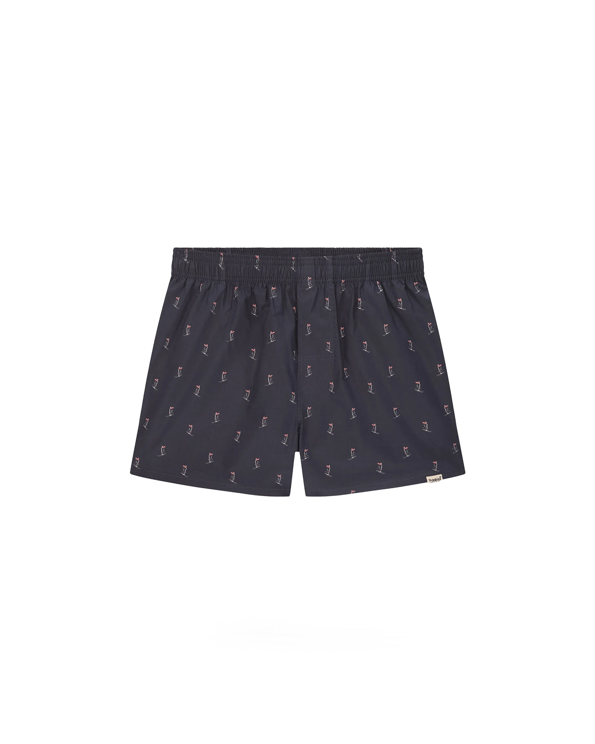 Pockies Ski Man Boxers Navy – Behind The Pines