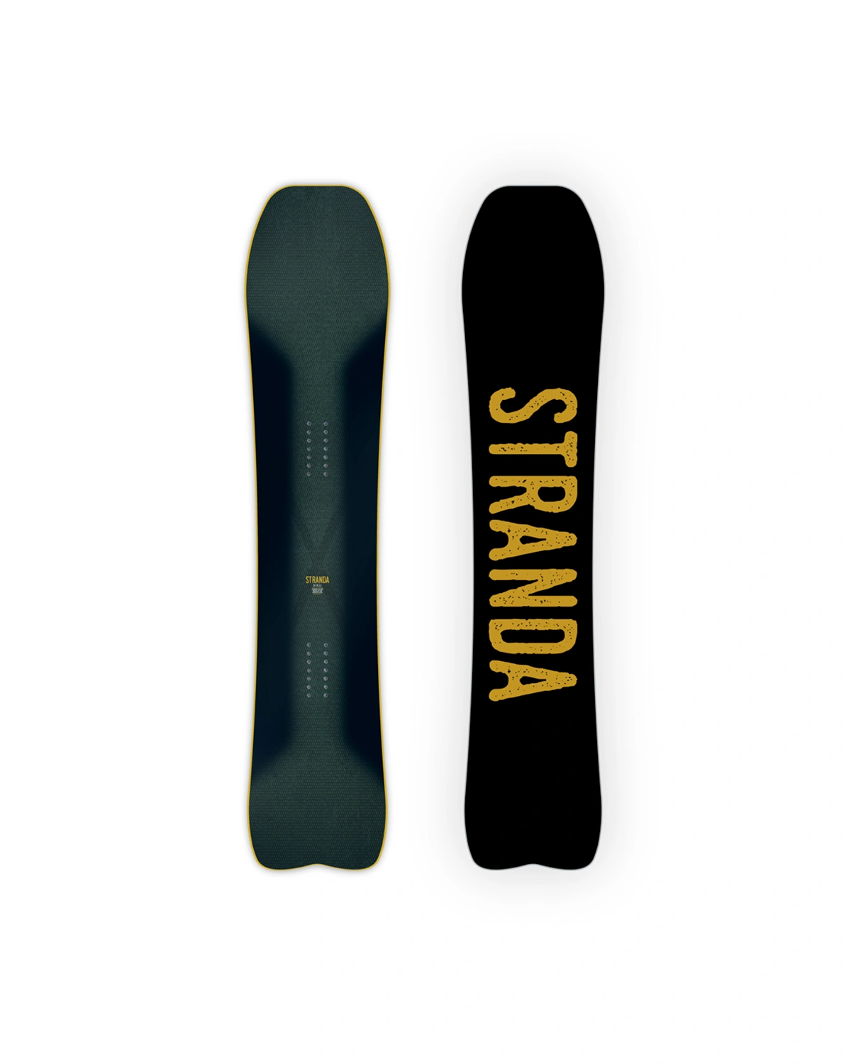 Stranda Biru Snowboard Natural Wood – Directional Allmountain Precision ...
